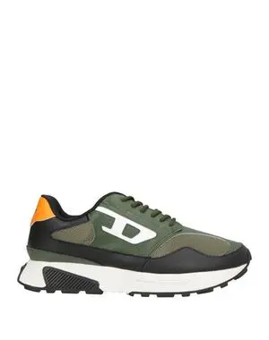 Diesel Two-tone Low-top Sneakers - Green