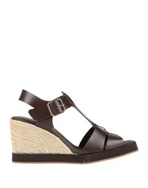 PALOMITAS BY PALOMA BARCELÓ Espadrille Wedge Sandals - Brown