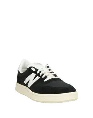 NEW BALANCE T500 Leather Sneakers - Black