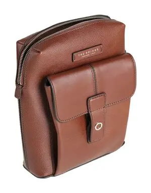 THE BRIDGE Pebbled Leather Crossbody Bag