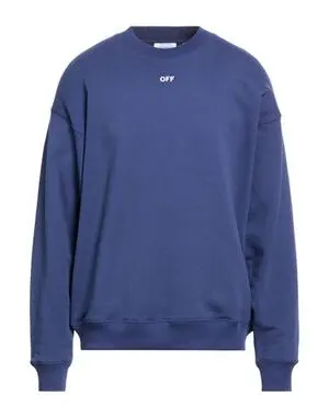 OFF-WHITE™ Cotton Sweatshirt - Navy