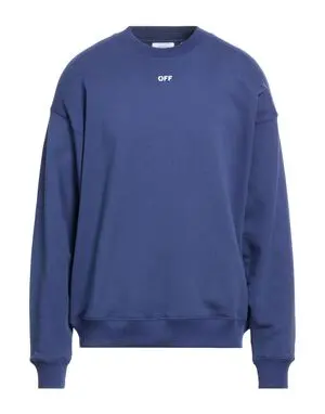 OFF-WHITE™ Cotton Sweatshirt - Navy
