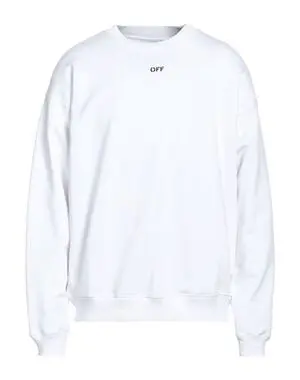 OFF-WHITE™ Cotton Sweatshirt - White