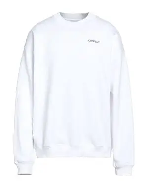 OFF-WHITE™ Cotton Sweatshirt - White