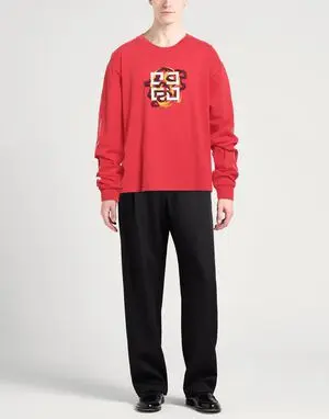 Givenchy Cotton Jersey Sweatshirt With Logo Appliqués