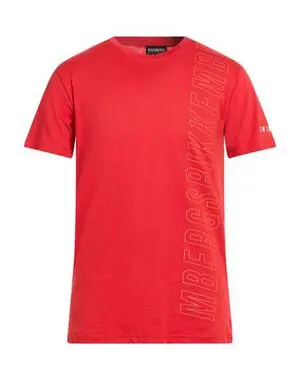 BIKKEMBERGS T-shirt Size Cotton - Red