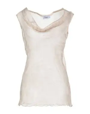 HOPPER Sleeveless Crepe Top