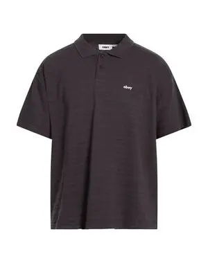 Obey Polo Shirt Size Cotton - Grey