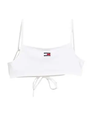 Tommy Hilfiger Cotton And Elastane Top - White