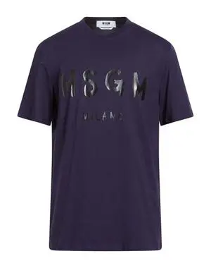 Msgm Applique T-shirts For Men
