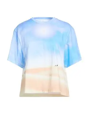 Rabanne Printed Tie-dyed Cotton T-shirt