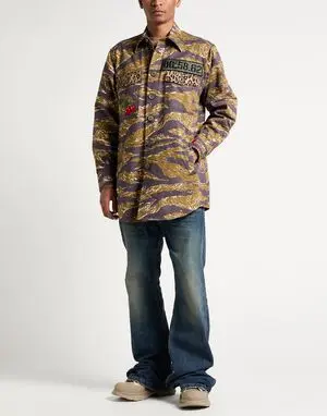 Dolce & Gabbana Military Jacket With Camouflage Print
