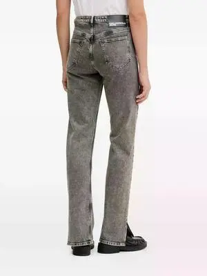 Karl Lagerfeld Split-hem Jeans