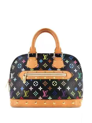 LOUIS VUITTON Alma Handbag Monogram Multicolor Pm - Black