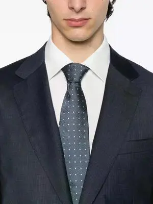 Canali Checked Two-button Suit