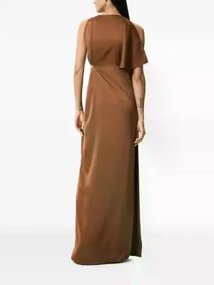 V:PM ATELIER Etta Draped Maxi Dress