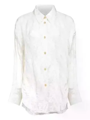 Khaite Crinkled Button Shirt