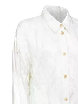 Khaite Crinkled Button Shirt