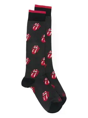 IN THE BOX The Rolling Stones Patterned Socks - Grey