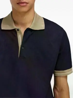 FERRAGAMO Short-sleeve Polo Shirt - Blue
