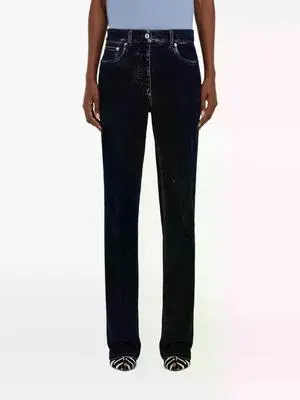 FERRAGAMO Flocked Five-pocket Trousers