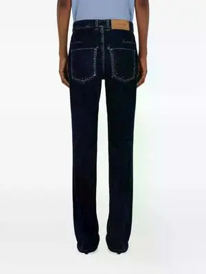 FERRAGAMO Flocked Five-pocket Trousers