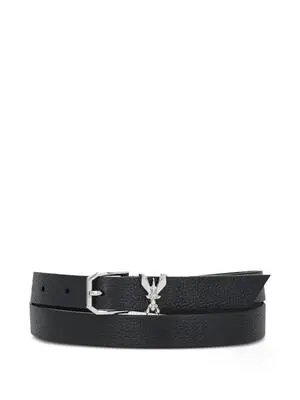 Patrizia Pepe Fly Buckle Belt - Black