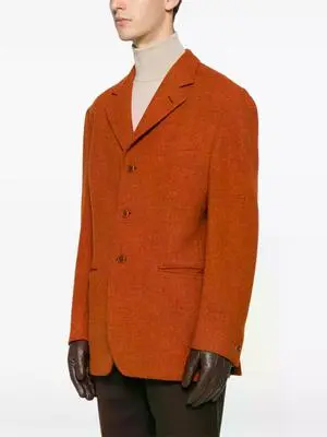 ROMEO GIGLI 1990s Single-breasted Blazer - Orange