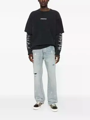 PURPLE BRAND Distressed-effect Denim Jeans - Blue