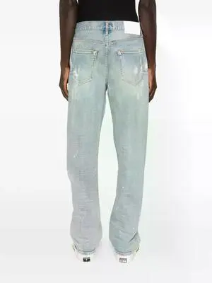 PURPLE BRAND Distressed-effect Denim Jeans - Blue