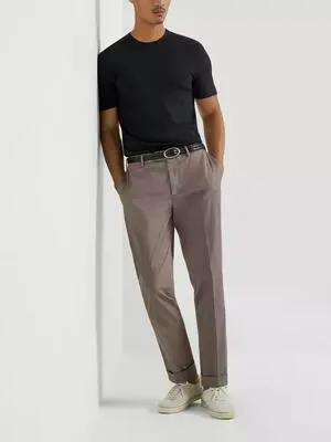 Brunello Cucinelli Belt-loop Trousers - Neutrals