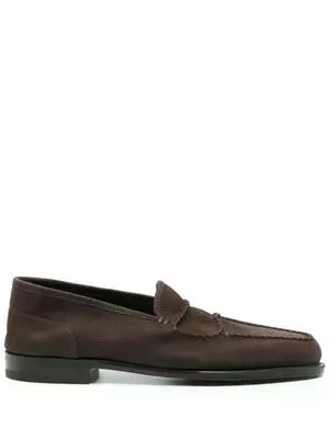 John Lobb Suede Loafers