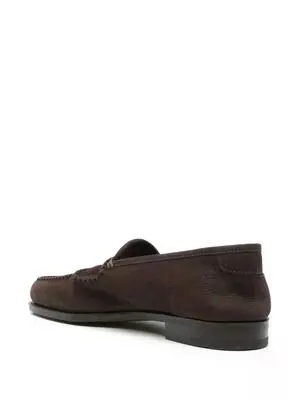 John Lobb Suede Loafers