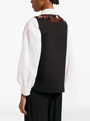 La DoubleJ Scala Floral V-neck Top