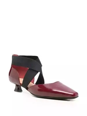 MARC ELLIS 30mm Elastic Strap Pumps