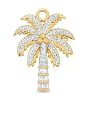 Sara Weinstock 18k Yellow Diamond Palm Tree Charm - Gold