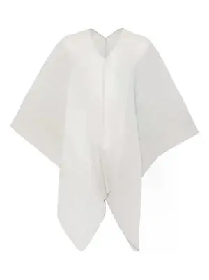 Issey Miyake Pleated Scarf - Neutrals