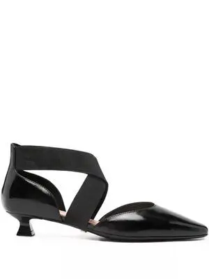 MARC ELLIS 35mm Elasticated Strap Pumps