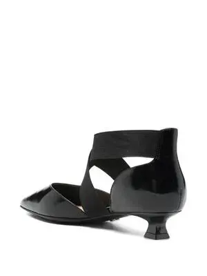 MARC ELLIS 35mm Elasticated Strap Pumps