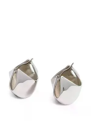 Khaite Small Lotus Polished Earrings