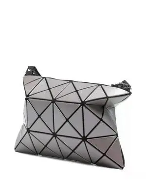 Issey Miyake Lucent Metallic-effect Messenger Bag - Silver