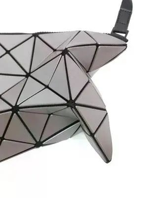 Issey Miyake Lucent Metallic-effect Messenger Bag - Silver