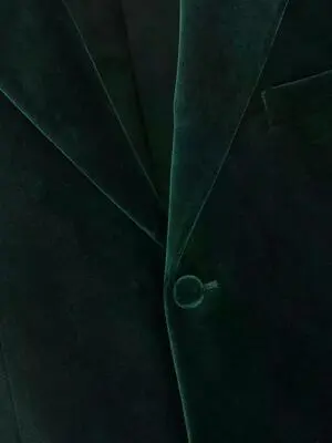 Gucci Single-breasted Velvet Blazer