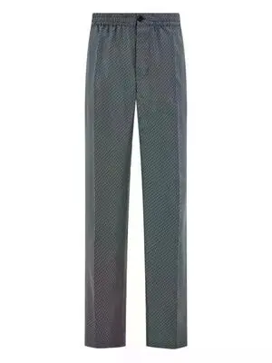 FERRAGAMO Elasticated Piping Trousers