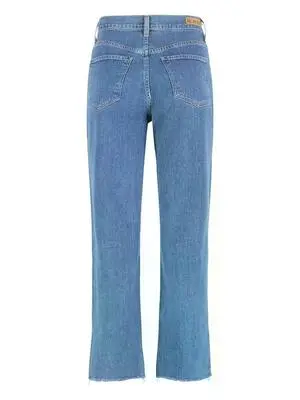 LE JEAN Frayed Hem Jeans