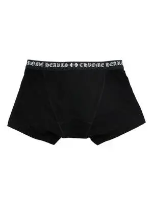 Chrome Hearts Logo Boxers - Black