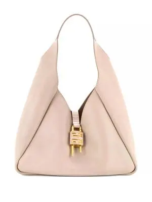 Givenchy Padlock Leather Hobo Bag