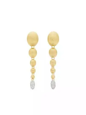 NANIS 18k Yellow Diamond Drop Earrings - Gold