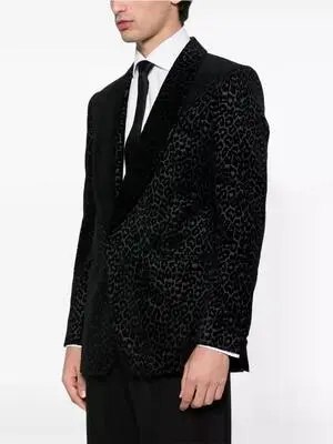 FURSAC Pattern Animal Cotton Blazer