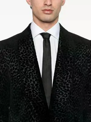 FURSAC Pattern Animal Cotton Blazer